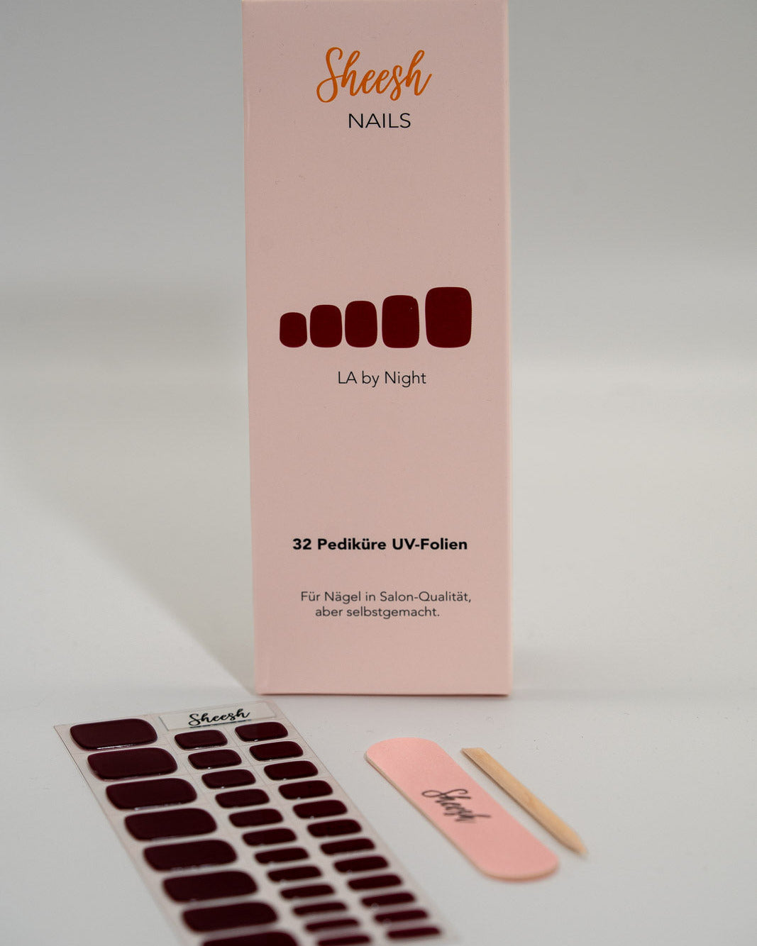 Pedi LA by Night | UV Nagelfolien | Pediküre | SHEESH Nails | SHEESH Nails